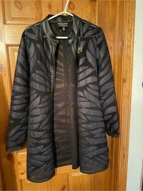 Frank Lyman Design | Jackets & Coats | Frank Lyman Design Black ...